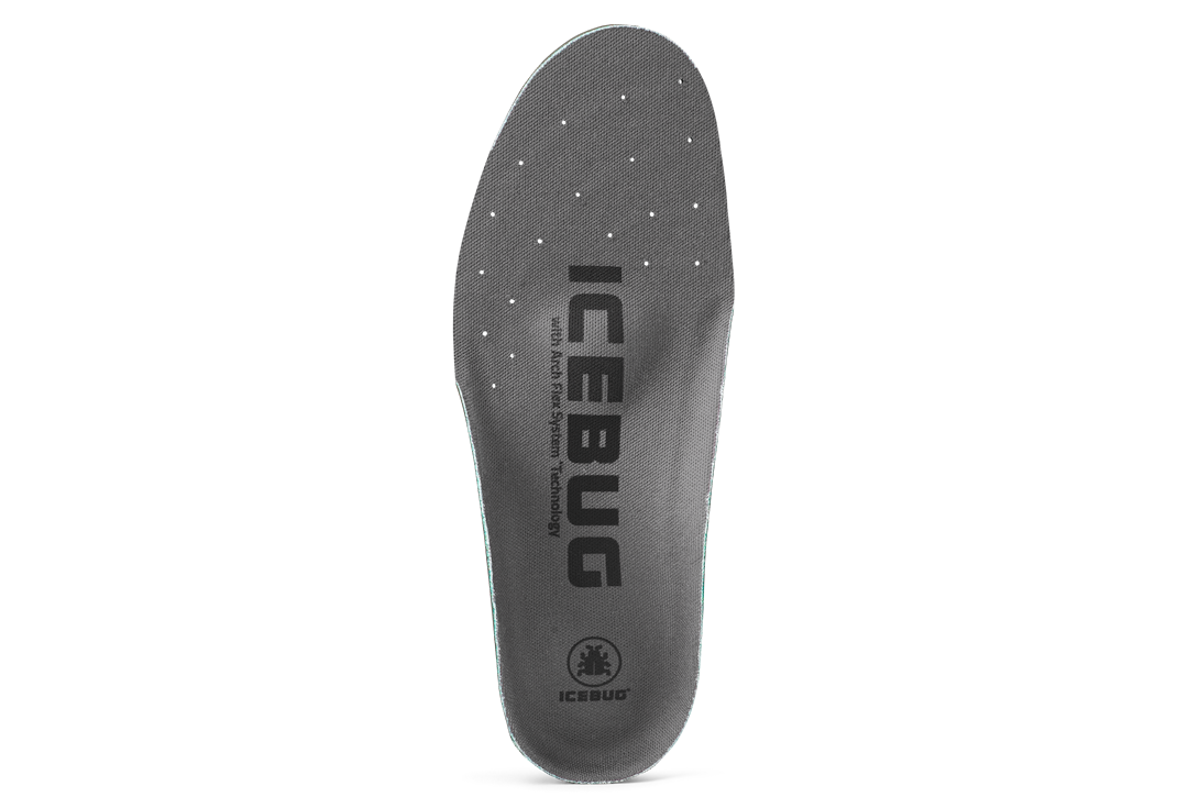 Icebug Insoles Comfort Medium - Charcoal — Icebug – Official Webshop
