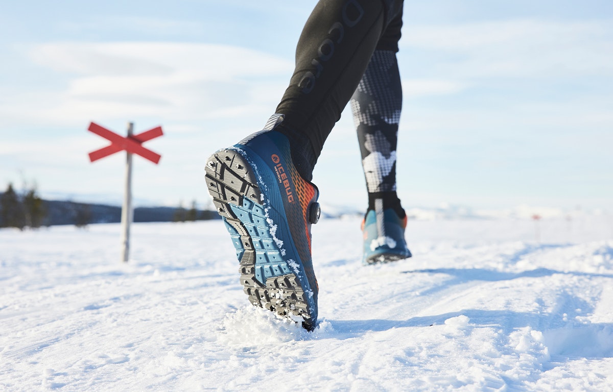 NewRun BUGrip GTX: Waterproof Winter Running Shoes — Icebug – Official Webshop